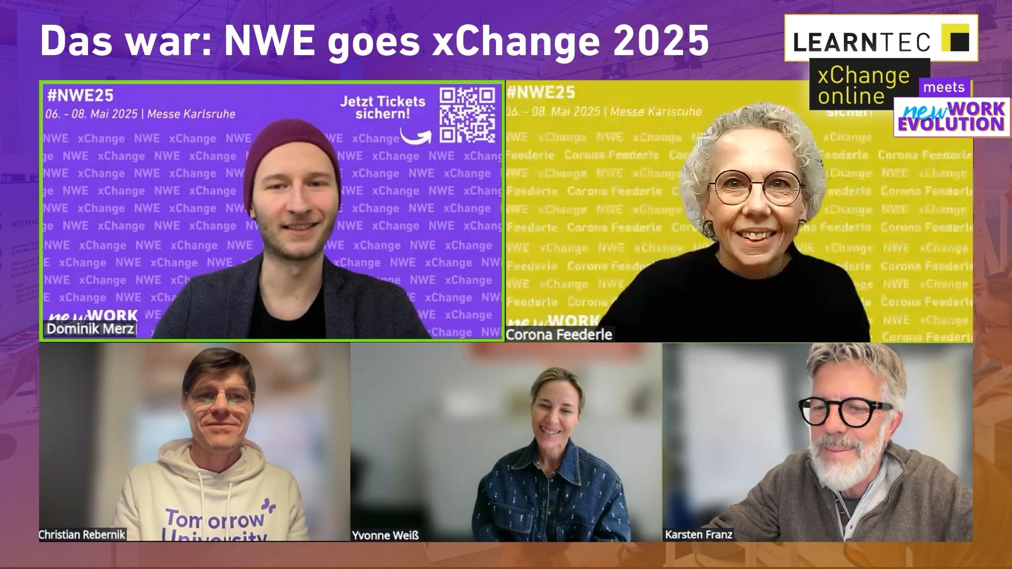 Besuchen | NEW WORK EVOLUTION 05. - 07. Mai 2026 | #nwe